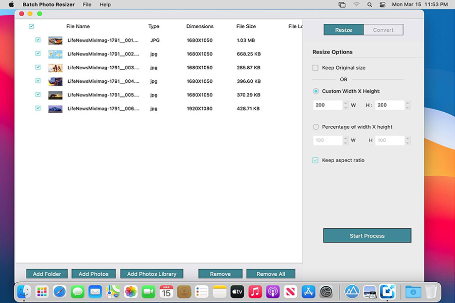 Free Download EasyBatch Photo MacOS – Convert, resize, create photo watermark